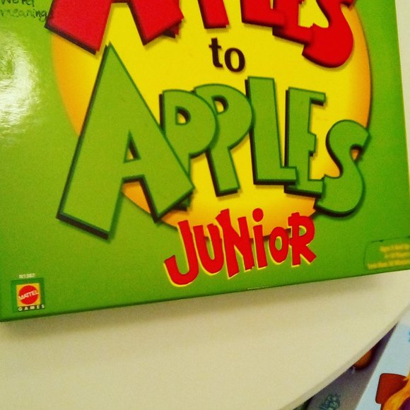Mattel | Toys | Mattel Games Apples To Apples Junior The Game Of Crazy ...